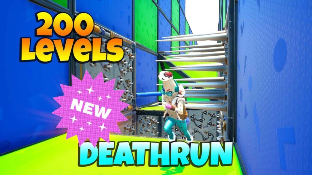 200 LEVELS DEATHRUN ⭐ [ k3mmal ] – Fortnite Creative Map Code