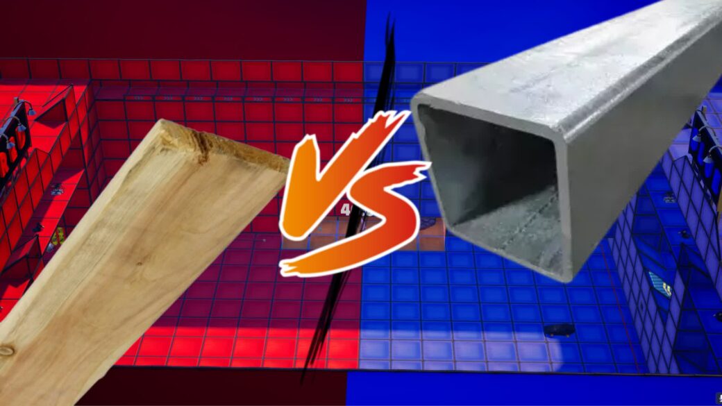 GALVANIZED SQUARE STEEL VS WOOD VENNERS [ diogosh ] – Fortnite Creative Map Code