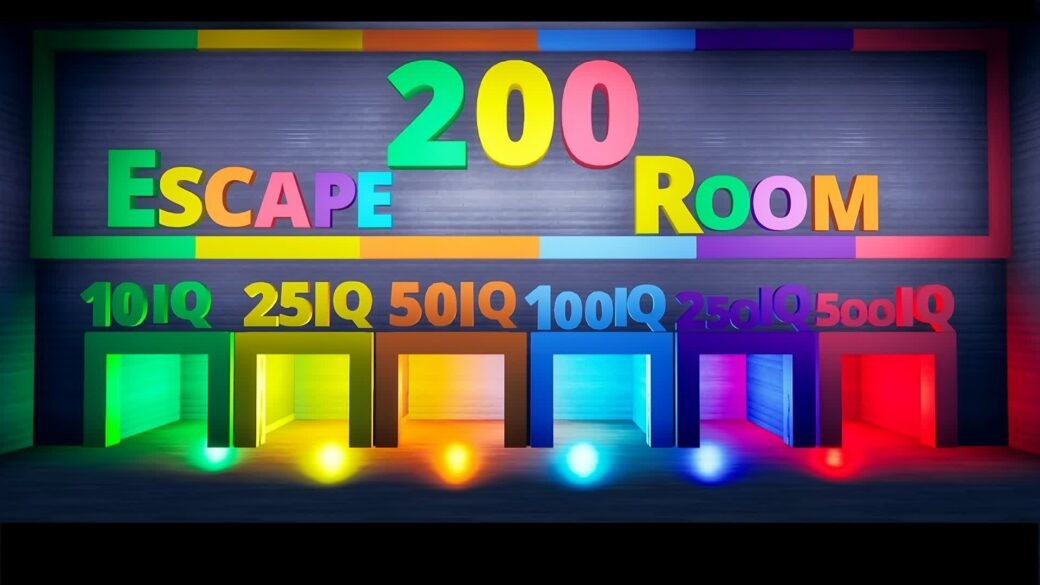 200 Levels IQ Escape Room [ kawory05 ] – Fortnite Creative Map Code