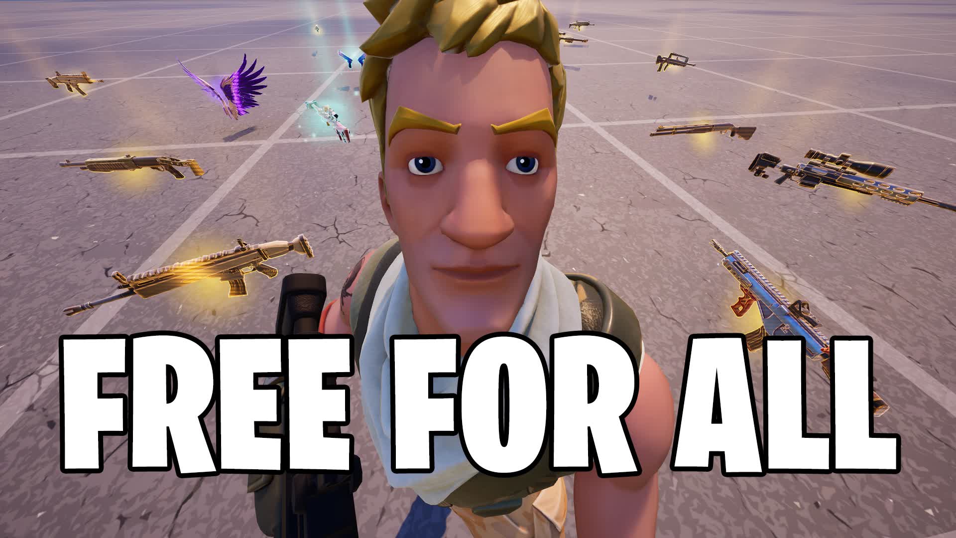 🔴DEFAULT - FREE FOR ALL [ gneazyx ] – Fortnite Creative Map Code