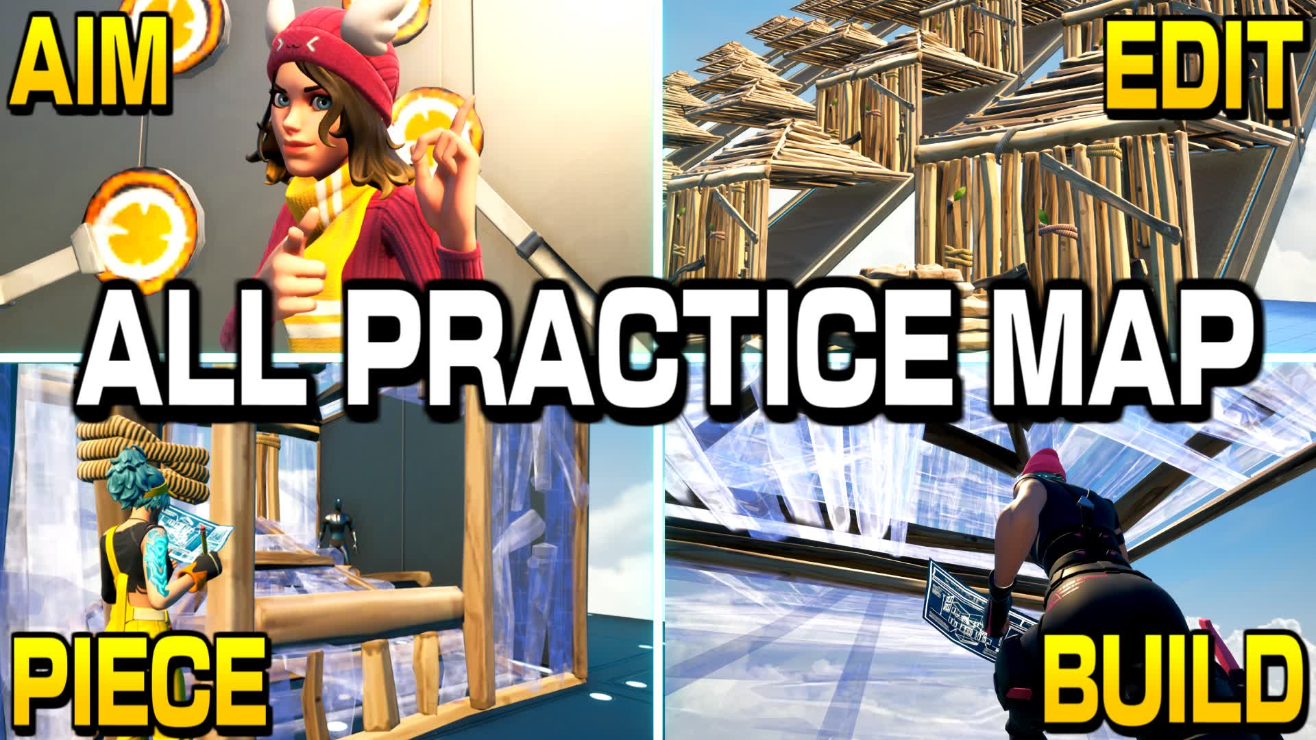 All PRACTICE MAP [ rokka ] – Fortnite Creative Map Code