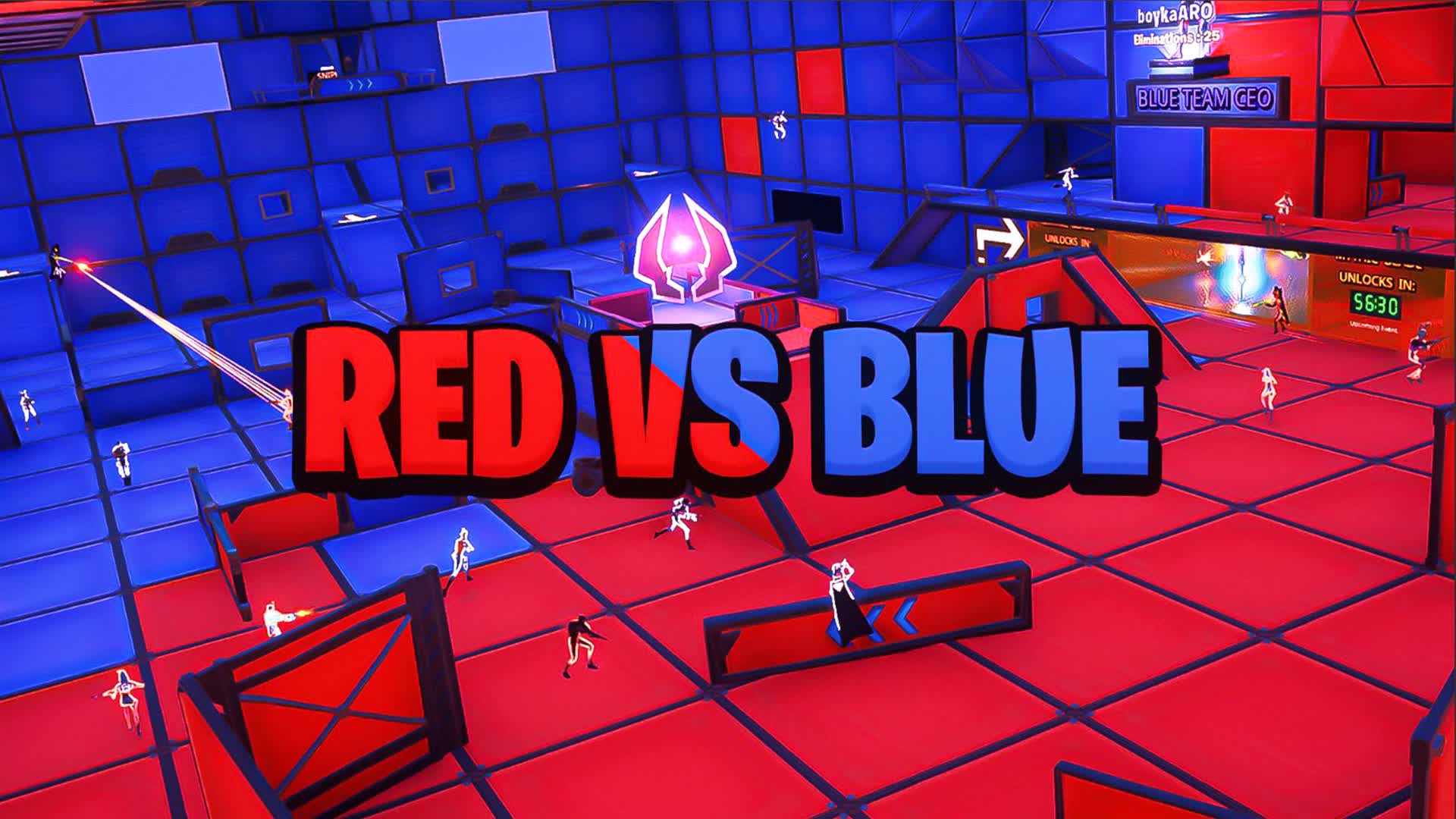 red vs blue new [ loyo ] – Fortnite Creative Map Code