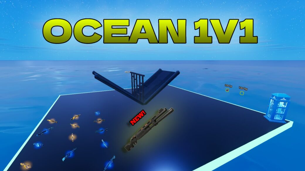 Ocean 1v1🌊 [ stolt ] – Fortnite Creative Map Code