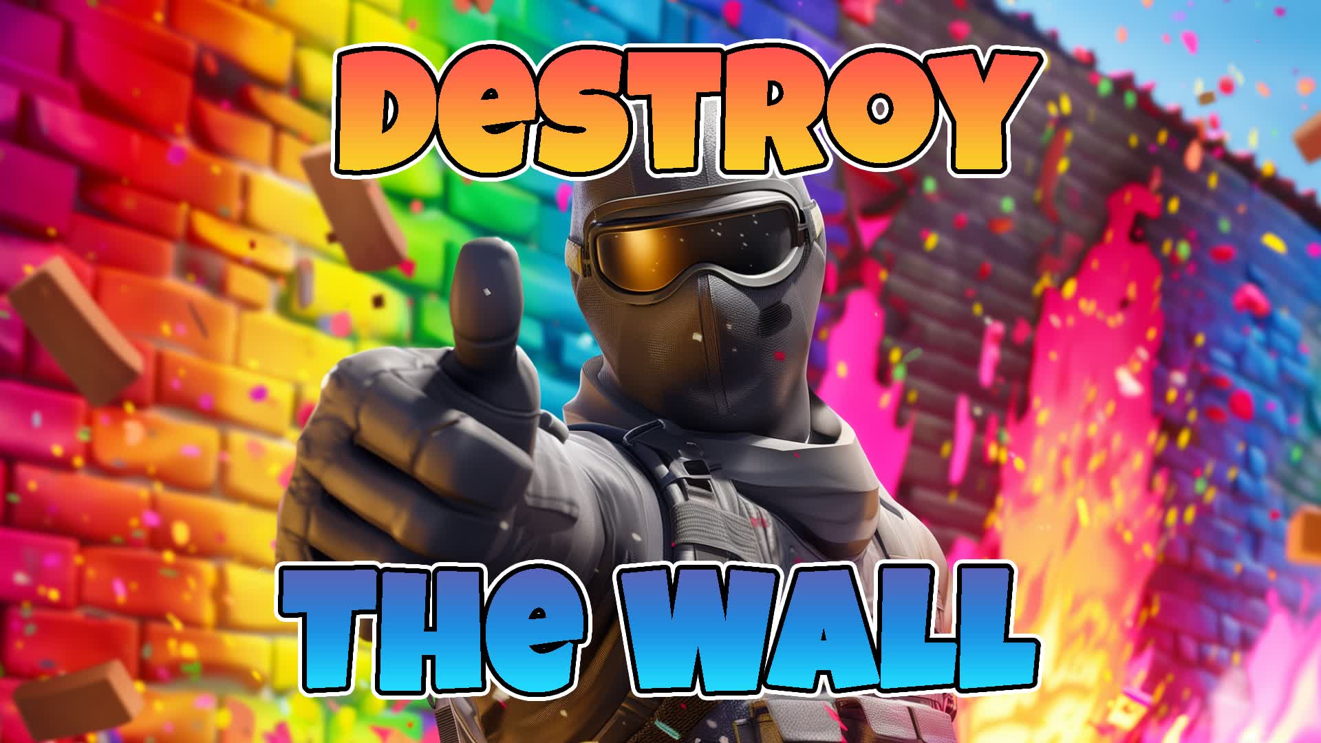 Destroy The Wall [ zamoar ] – Fortnite Creative Map Code