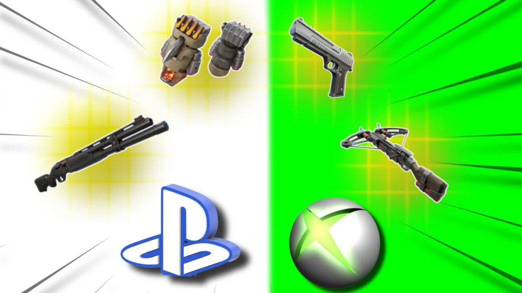 Playstation VS Xbox GUN GAME HERO🕹️💥 [ ggse ] – Fortnite Creative Map Code
