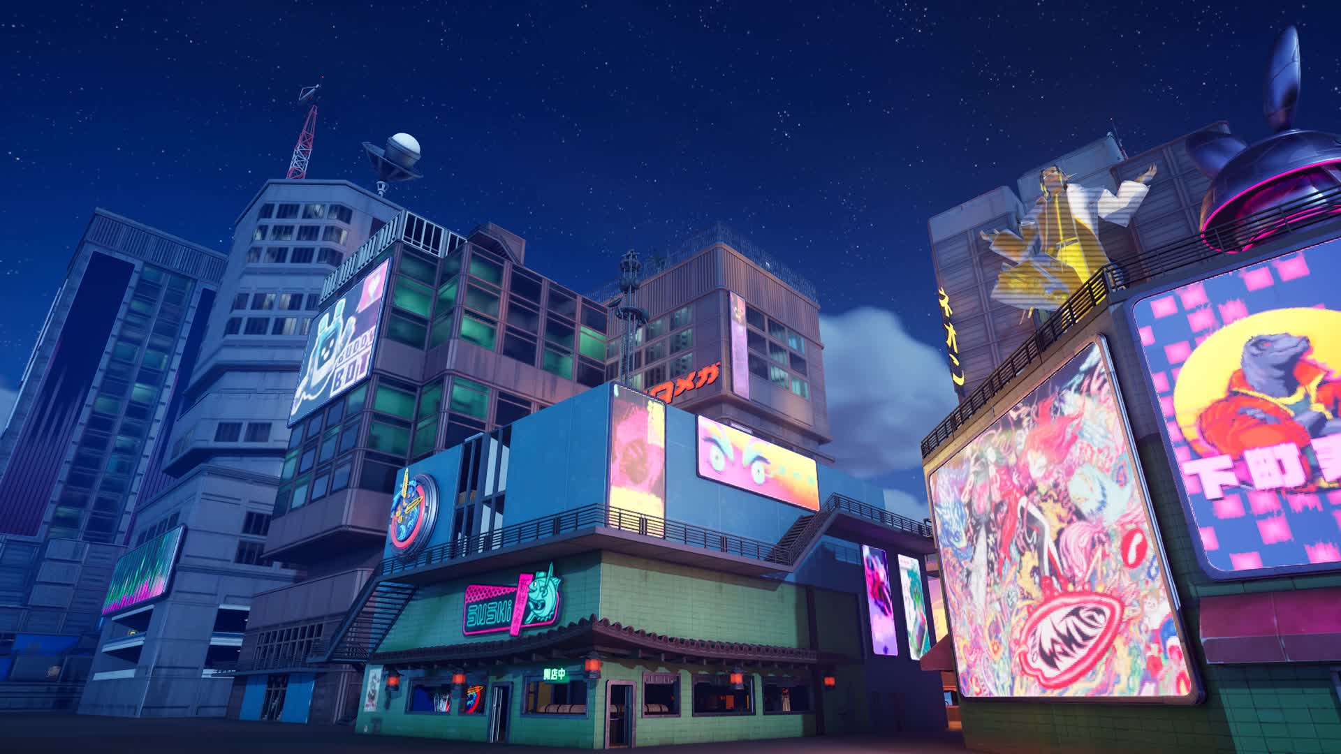 PvP BATTLE MEGA CITY 2 [ u-m-o ] – Fortnite Creative Map Code