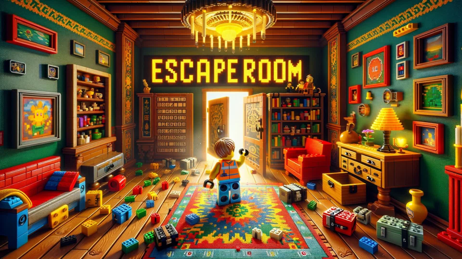 300 IQ ESCAPE ROOM 🧠 [ ninamoura ] – Fortnite Creative Map Code