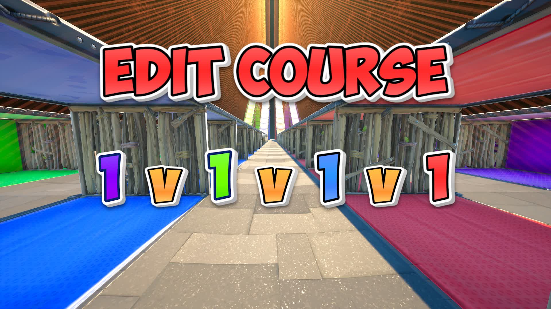 1v1v1v1 Edit Course 📝 (SQUAD) [ pan_go ] – Fortnite Creative Map Code