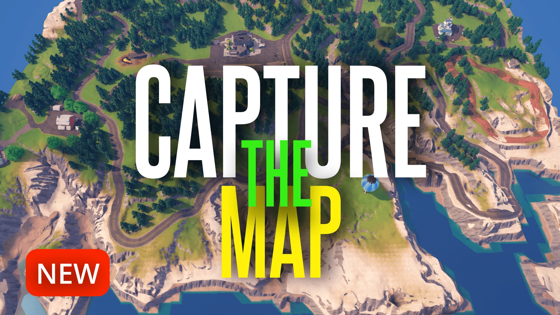 CAPTURE THE MAP 🗺️ [ blueduck ] – Fortnite Creative Map Code