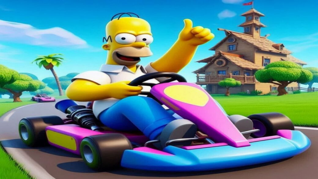 The Simpsons race [ progrix ] – Fortnite Creative Map Code
