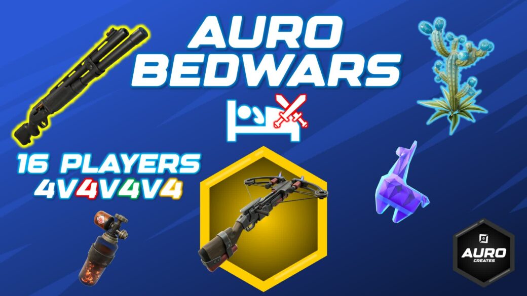 AURO BED WARS [ aura-sv ] – Fortnite Creative Map Code