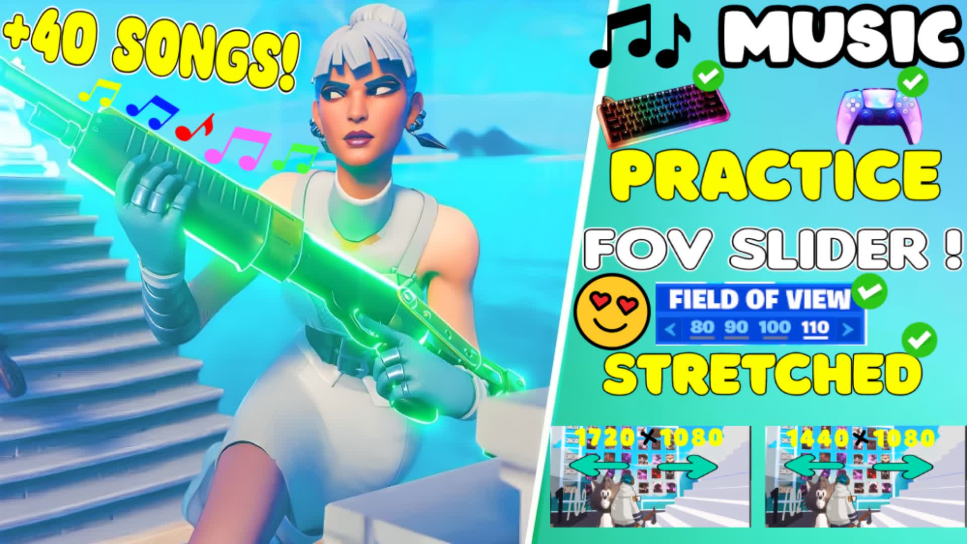 🎶Music 1v1👑[40 Of Best Trend Songs] [ nobgamer ] – Fortnite Creative ...