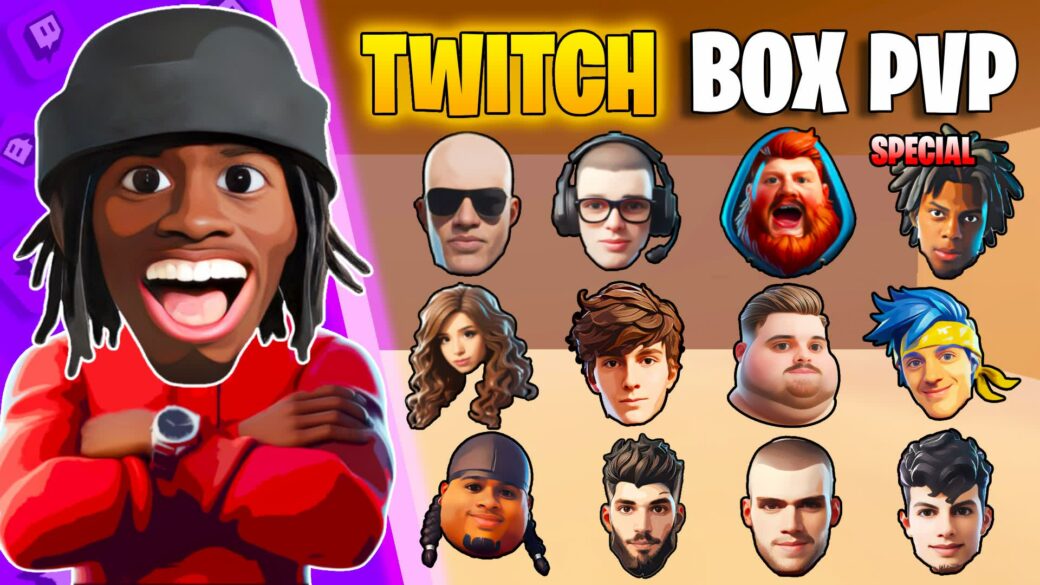 STREAMER BOX PVP 📦 [ parcero ] – Fortnite Creative Map Code