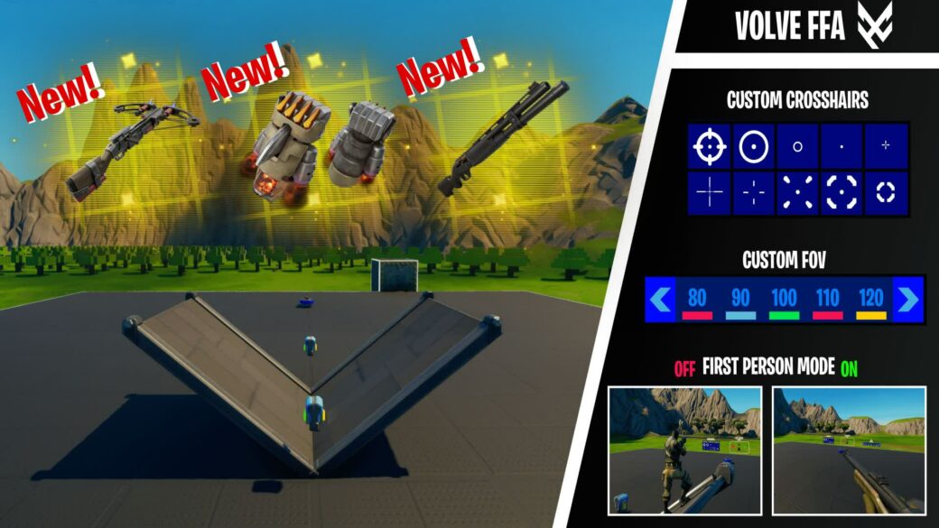 💎Volve FFA Build Fights💎 [ volve ] – Fortnite Creative Map Code