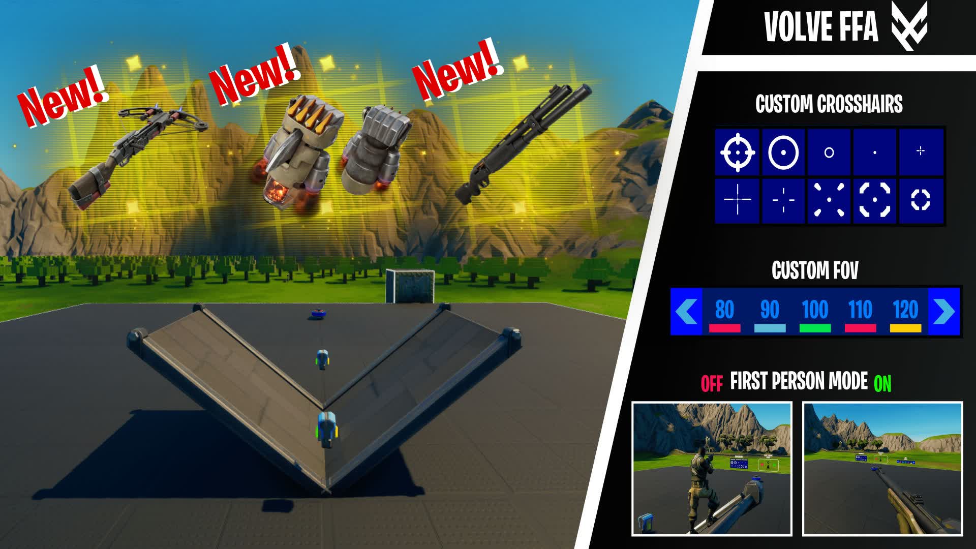 💎Volve FFA Build Fights💎 [ volve ] – Fortnite Creative Map Code