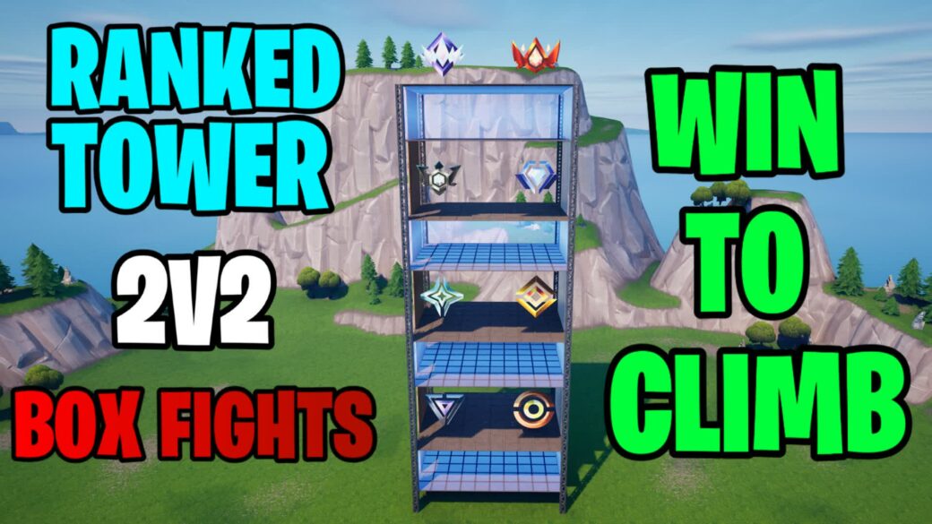 ⚔️RANKED TOWER 2V2 BOX FIGHTS [ oaczero ] – Fortnite Creative Map Code
