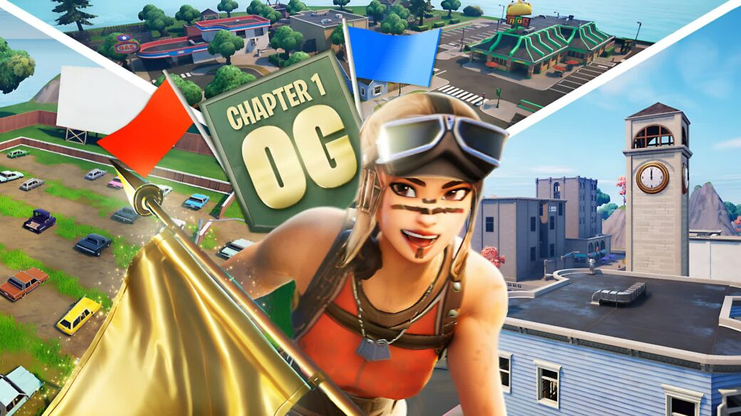 🚩 OG Capture The Flag 🚩 (Chapter 1) [ dizduz ] – Fortnite Creative Map Code