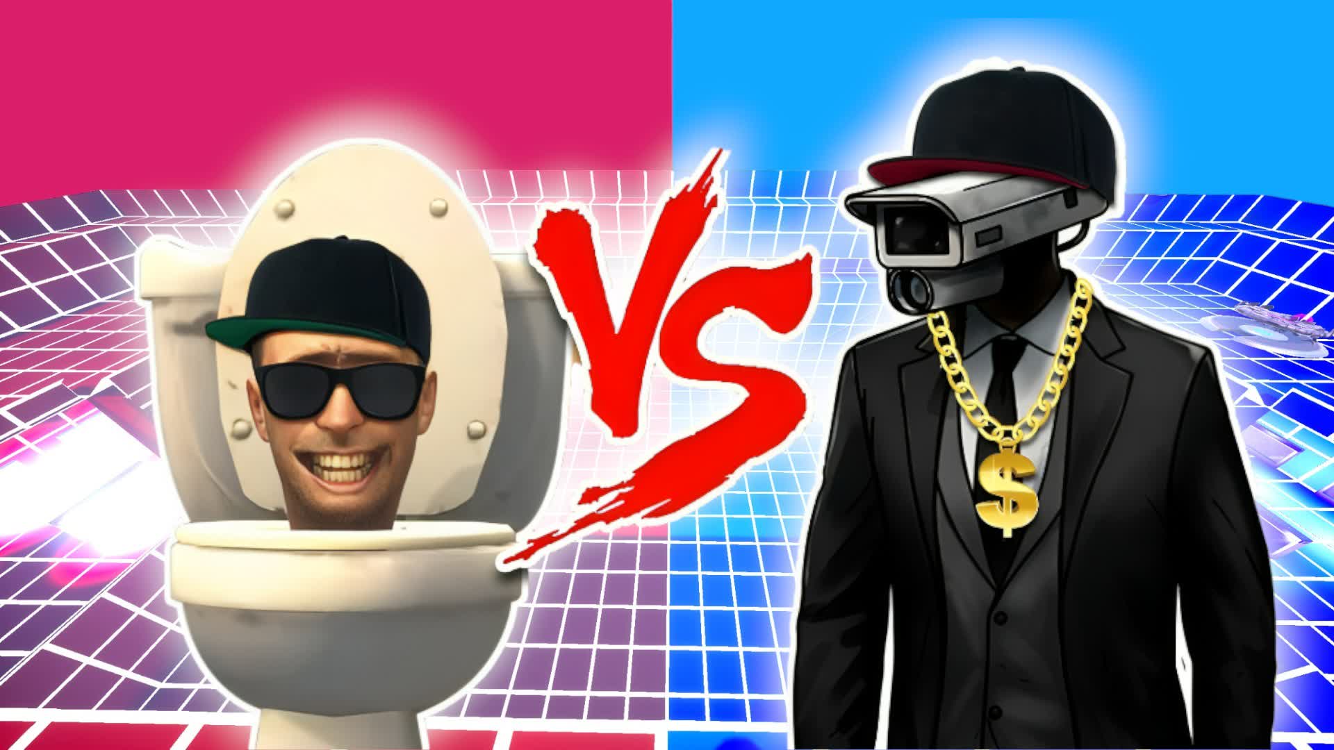 SKIBIDI RED VS BLUE 🔴🔵 [ 04apollo ] – Fortnite Creative Map Code