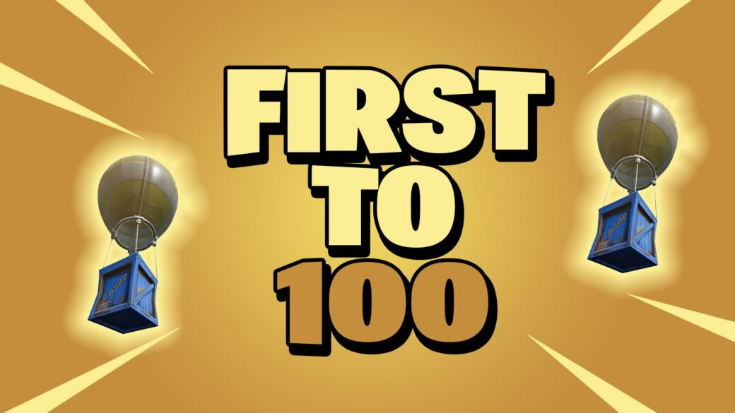 FIRST TO 100 [ french-wine ] – Fortnite Creative Map Code