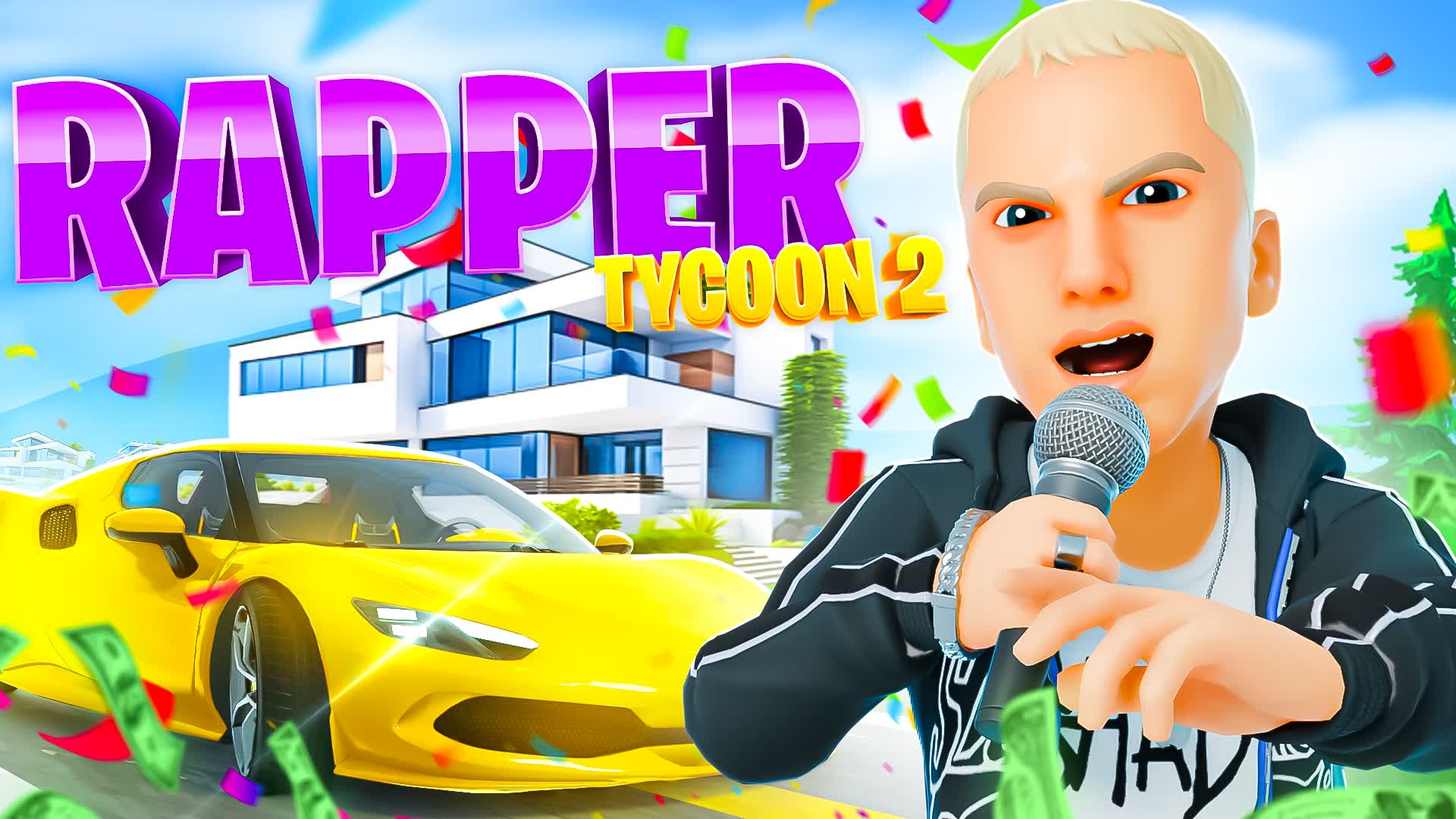 Rapper Tycoon 2 🎙️ [ 1studios ] – Fortnite Creative Map Code