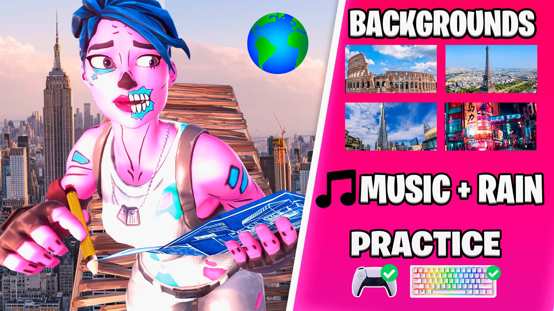 🌍WORLDWIDE 1V1 [MUSIC 🎵] [ funmapsstudio ] – Fortnite Creative Map Code