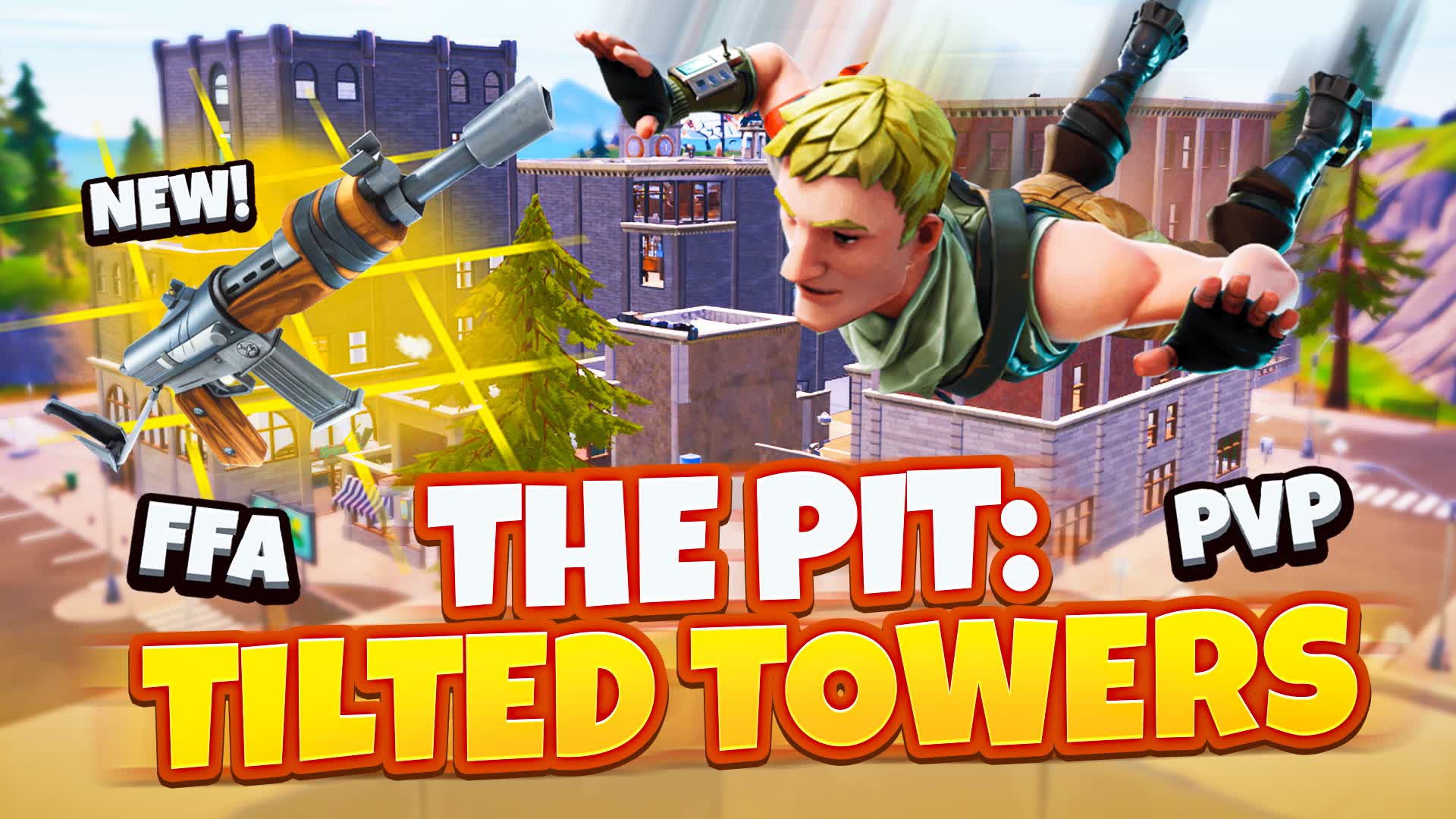 The Pit: Tilted Towers [ efuse ] – Fortnite Creative Map Code