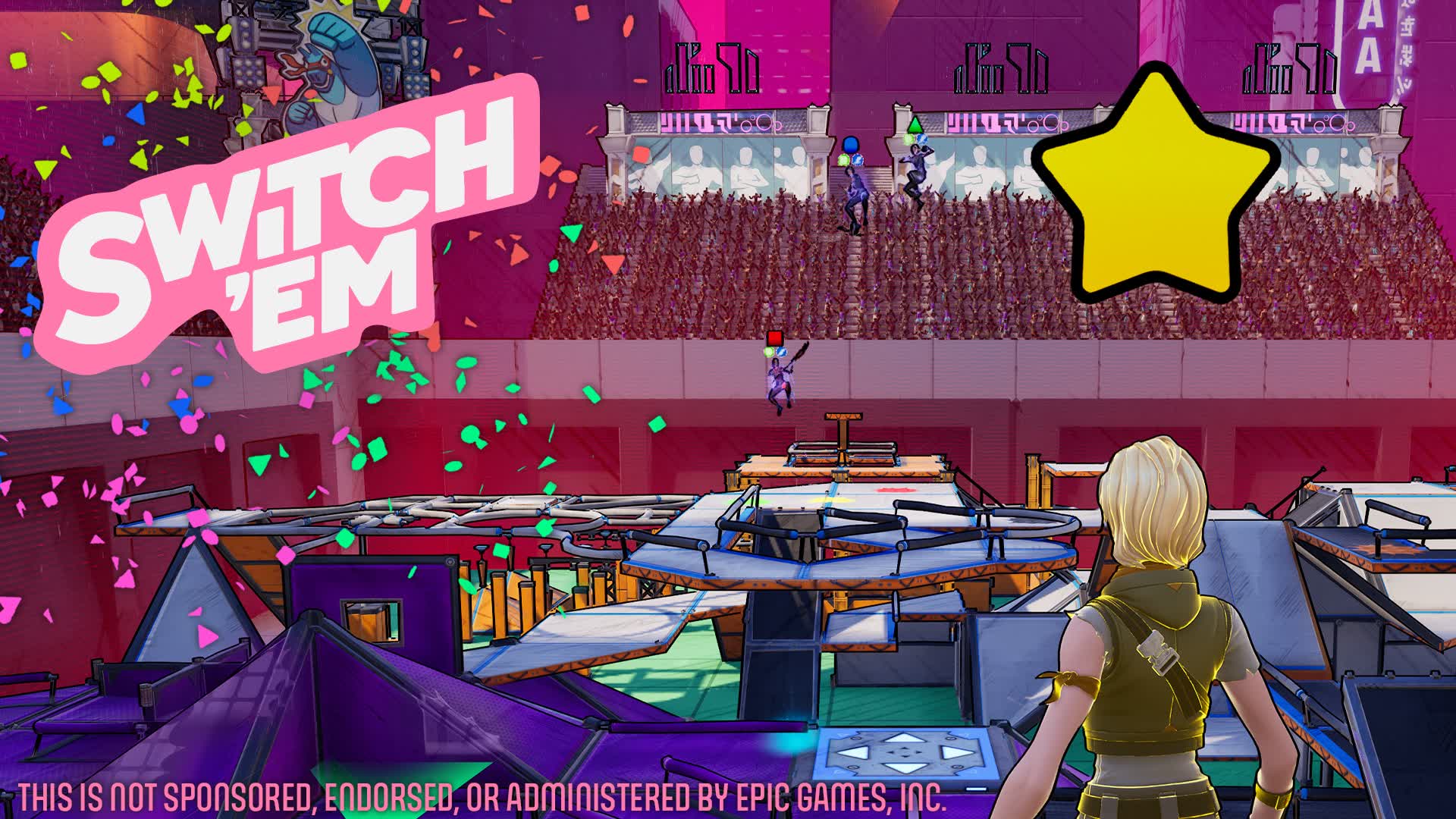 SWITCHEM — Multi-Team Infinite Tag! [ s_c ] – Fortnite Creative Map Code