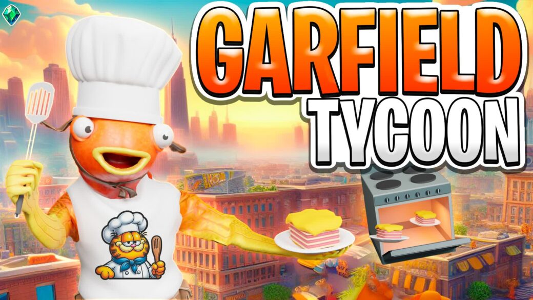 👨🏻‍🍳 Garfield Tycoon 🐱 [ jadestudios ] – Fortnite Creative Map Code
