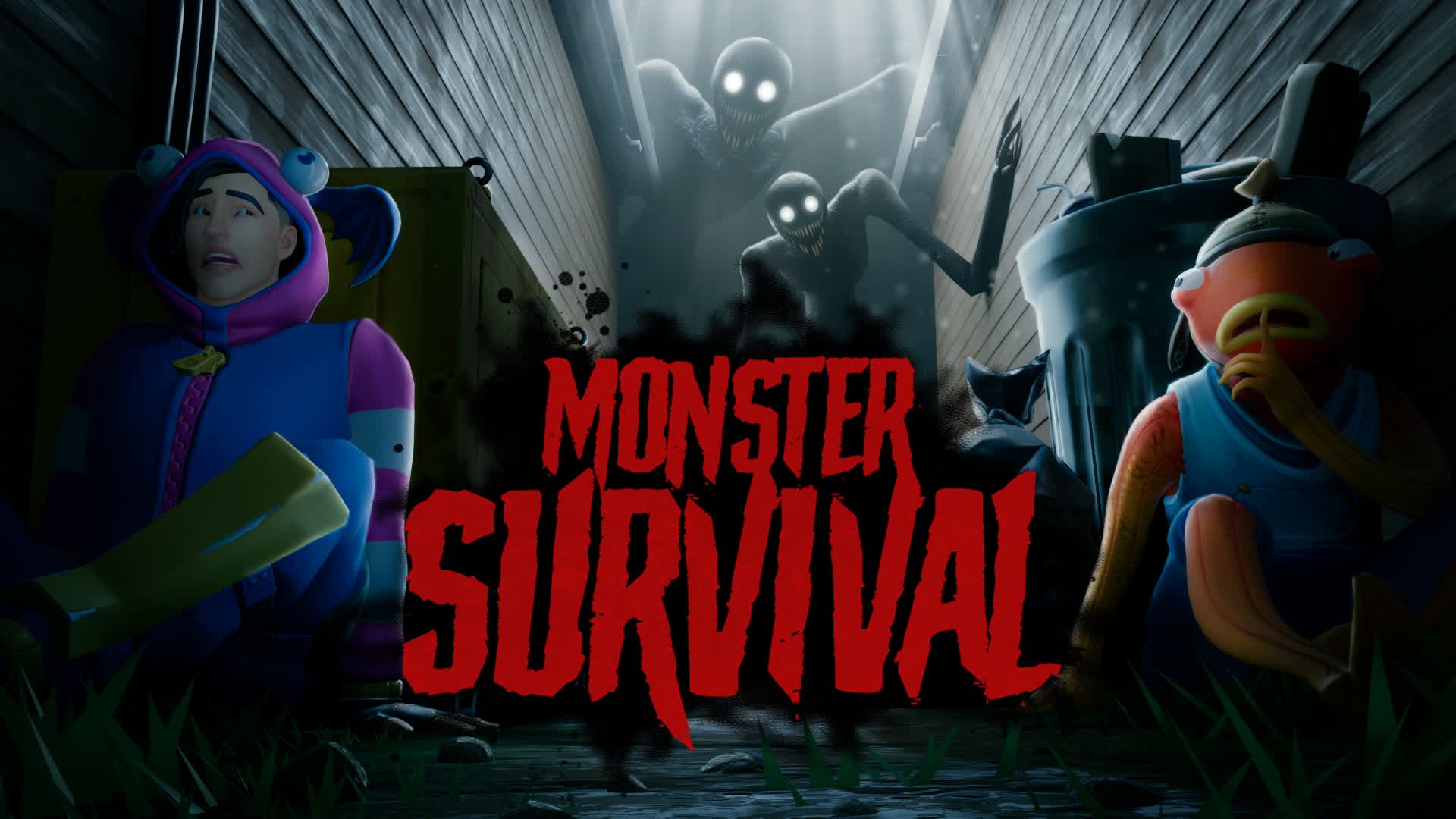 MONSTER SURVIVAL [ Haunt ] – Fortnite Creative Map Code