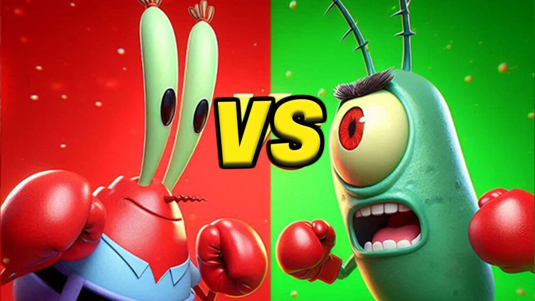 🦀MR KRABS VS PLANKTON🌿 [ cryed ] – Fortnite Creative Map Code