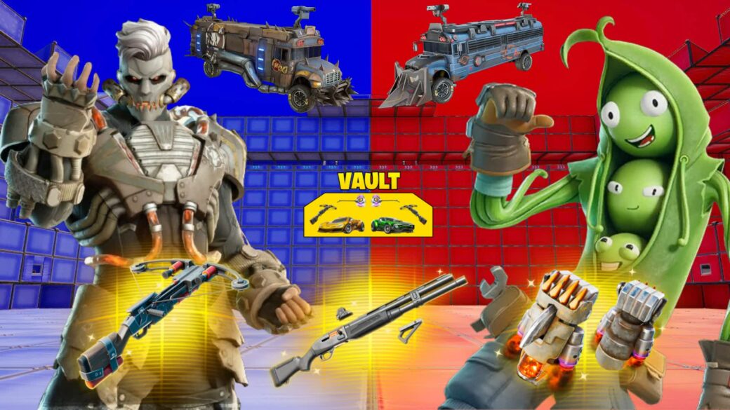 MEGA FUNNY RED VS BLUE 🔴🔵 [ renno ] – Fortnite Creative Map Code