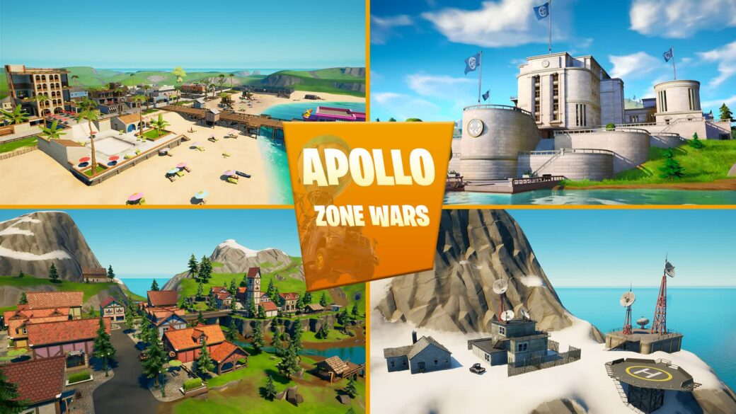 Apollo Zone Wars [ARENA] [ yngmost3r ] – Fortnite Creative Map Code