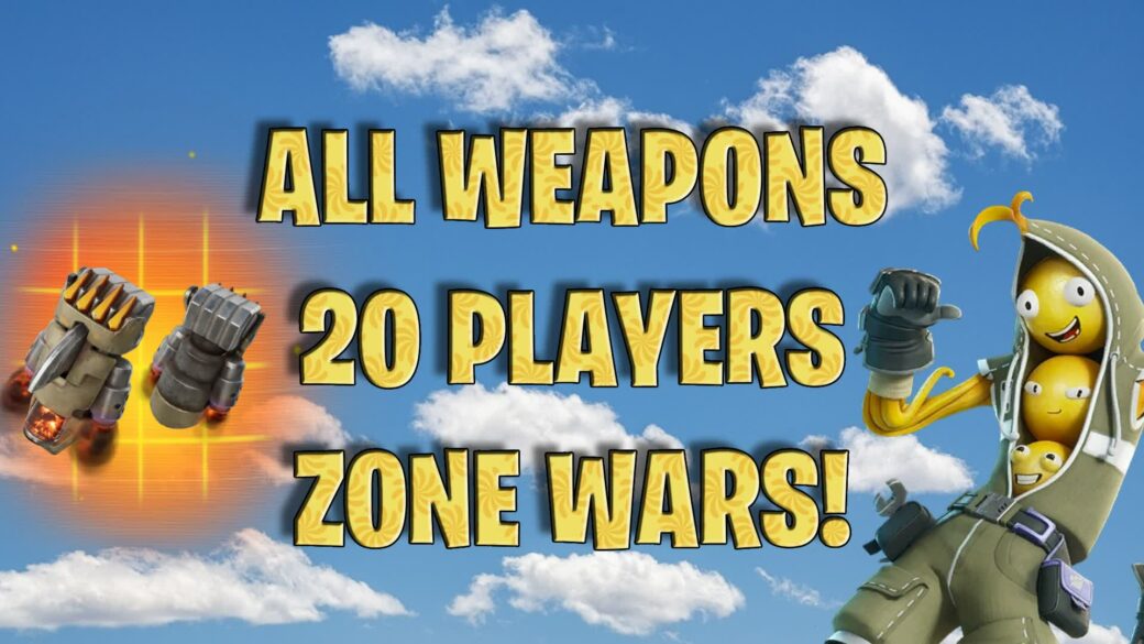 All Weapons 20 Players Fun Zone Wars [ tohl ] – Fortnite Creative Map Code