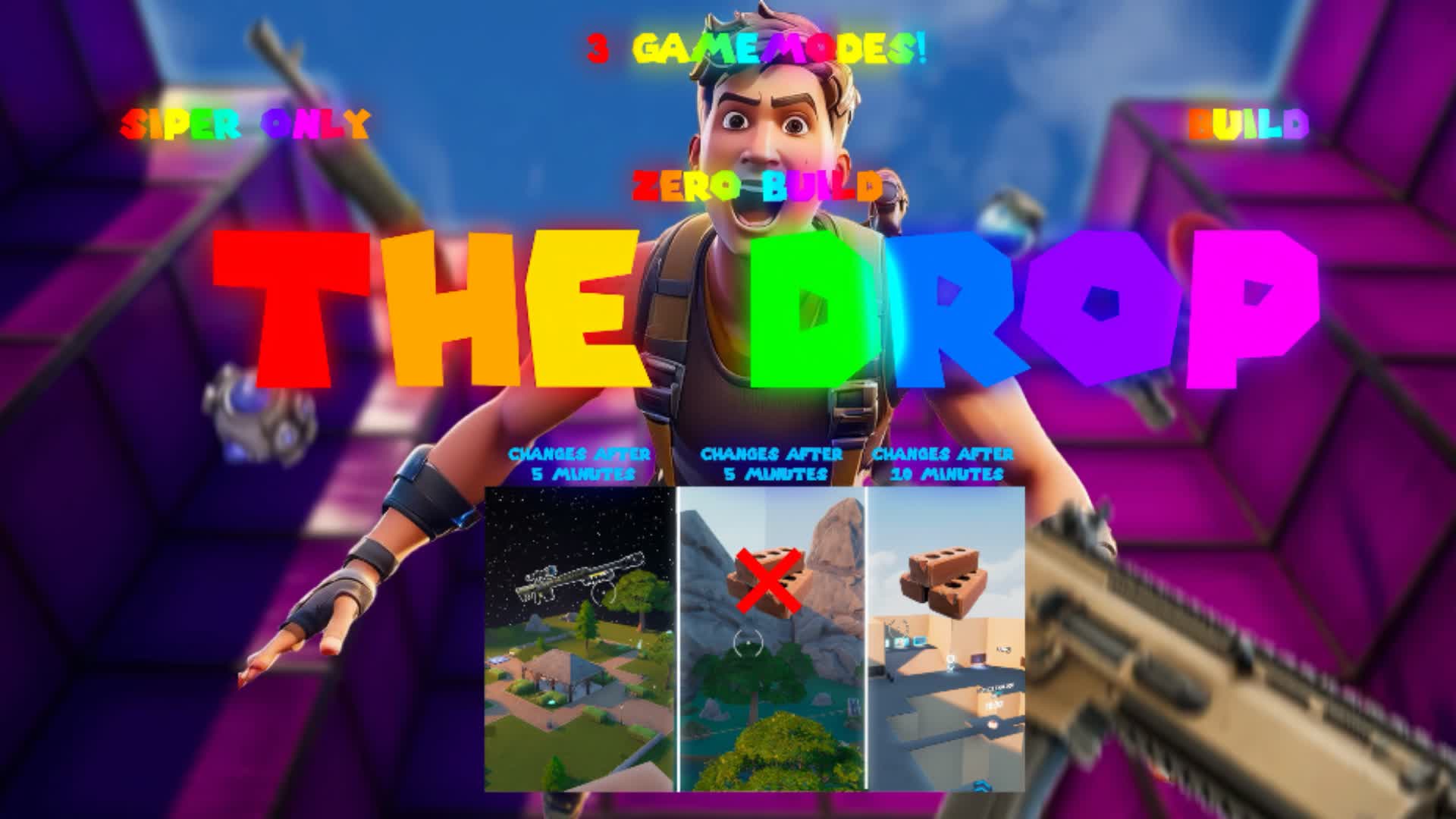 THE DROP [ tisje ] – Fortnite Creative Map Code