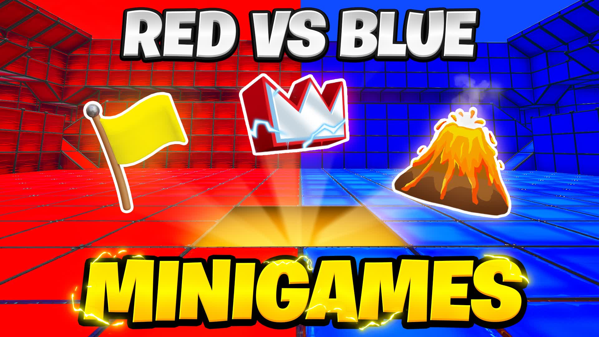 Red vs Blue Minigames [ nickeh30 ] – Fortnite Creative Map Code