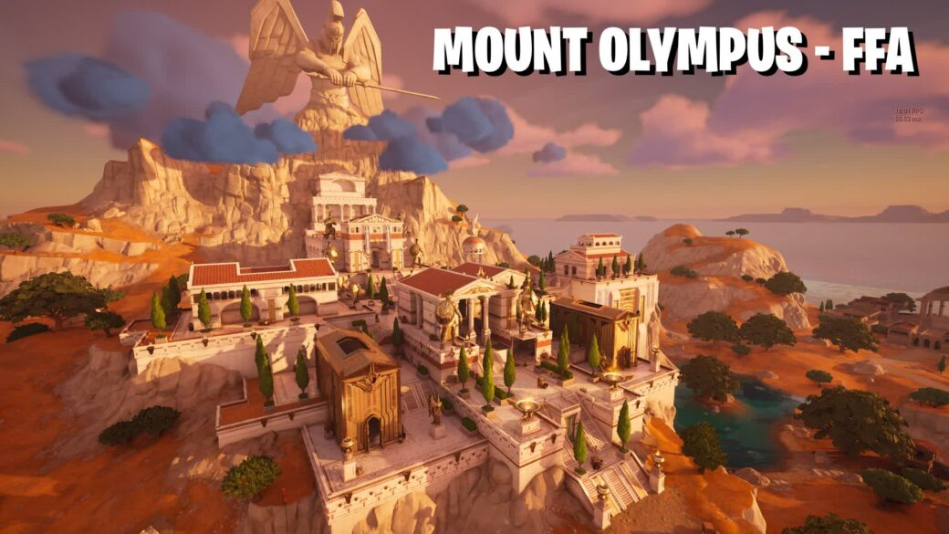 MOUNT OLYMPUS - FFA [ lazare ] – Fortnite Creative Map Code