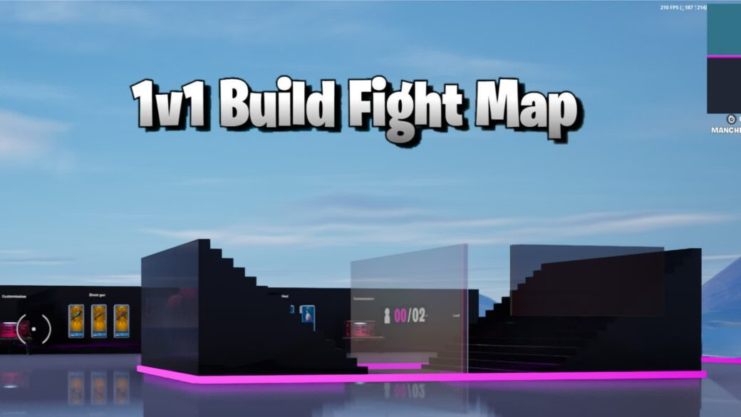 1V1 BUILD FIGHT MAP BY PRNCE [ princee ] – Fortnite Creative Map Code