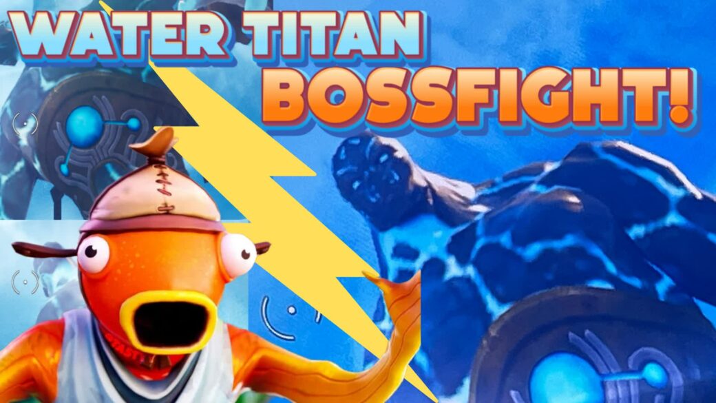 Water Titan Boss Fight [ swordfishies ] – Fortnite Creative Map Code