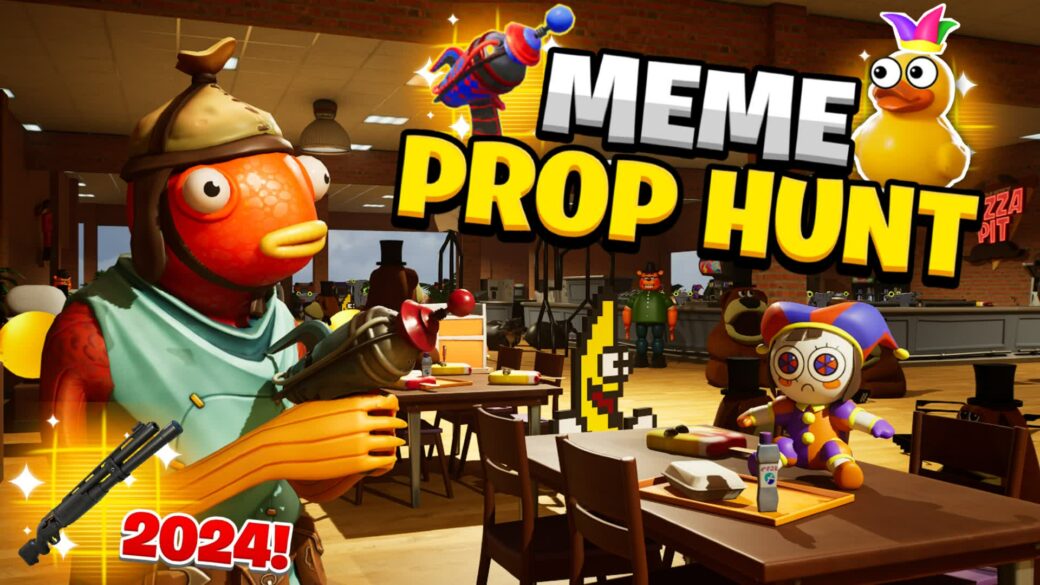 MEME PROP HUNT 🛒😂 [ cetus ] – Fortnite Creative Map Code