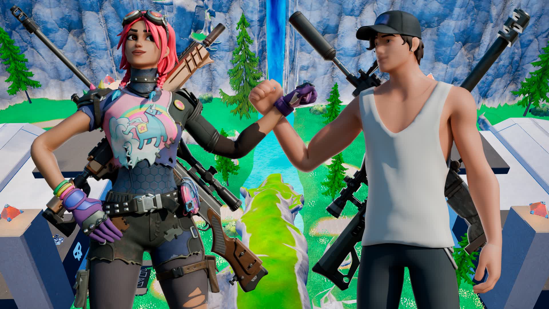 ⭐ONE SHOT GUN GAME🎯TILTED⚔️ [ anfable ] – Fortnite Creative Map Code