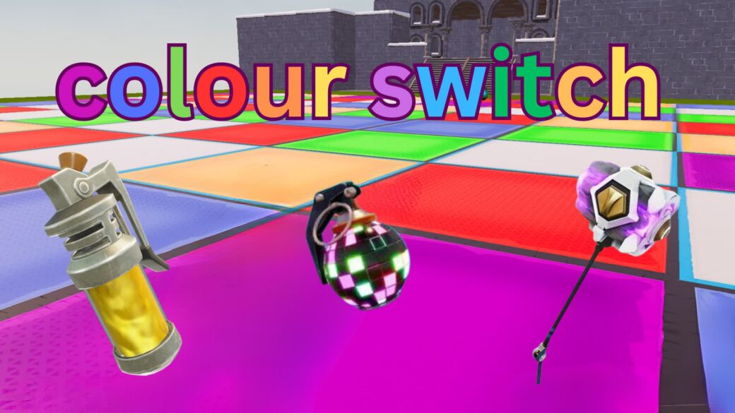 colour switch [ sweatybox ] – Fortnite Creative Map Code