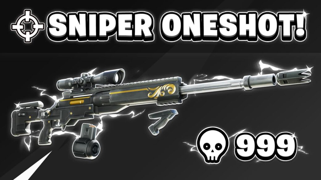 🎯SNIPER ONE SHOT 💥BATTLE [ ryger77 ] – Fortnite Creative Map Code