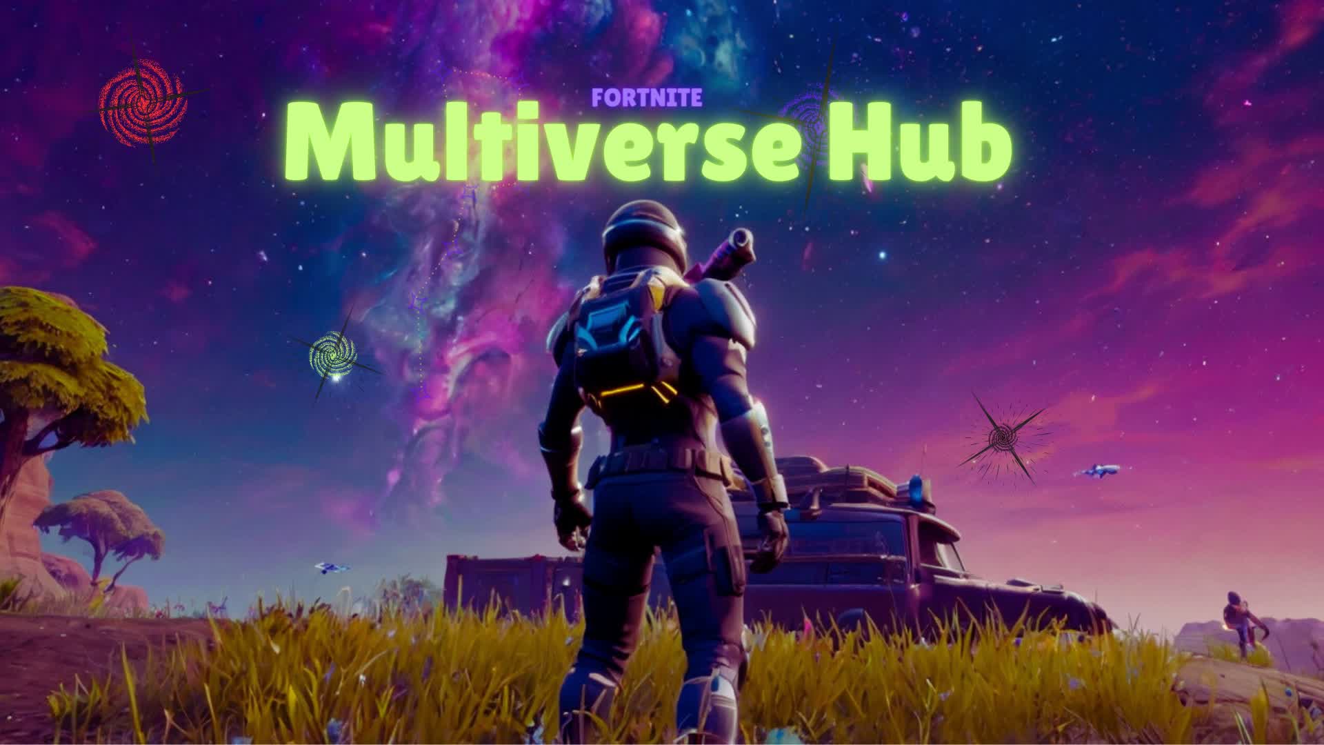 Multiverse-HUB [ t-boax ] – Fortnite Creative Map Code