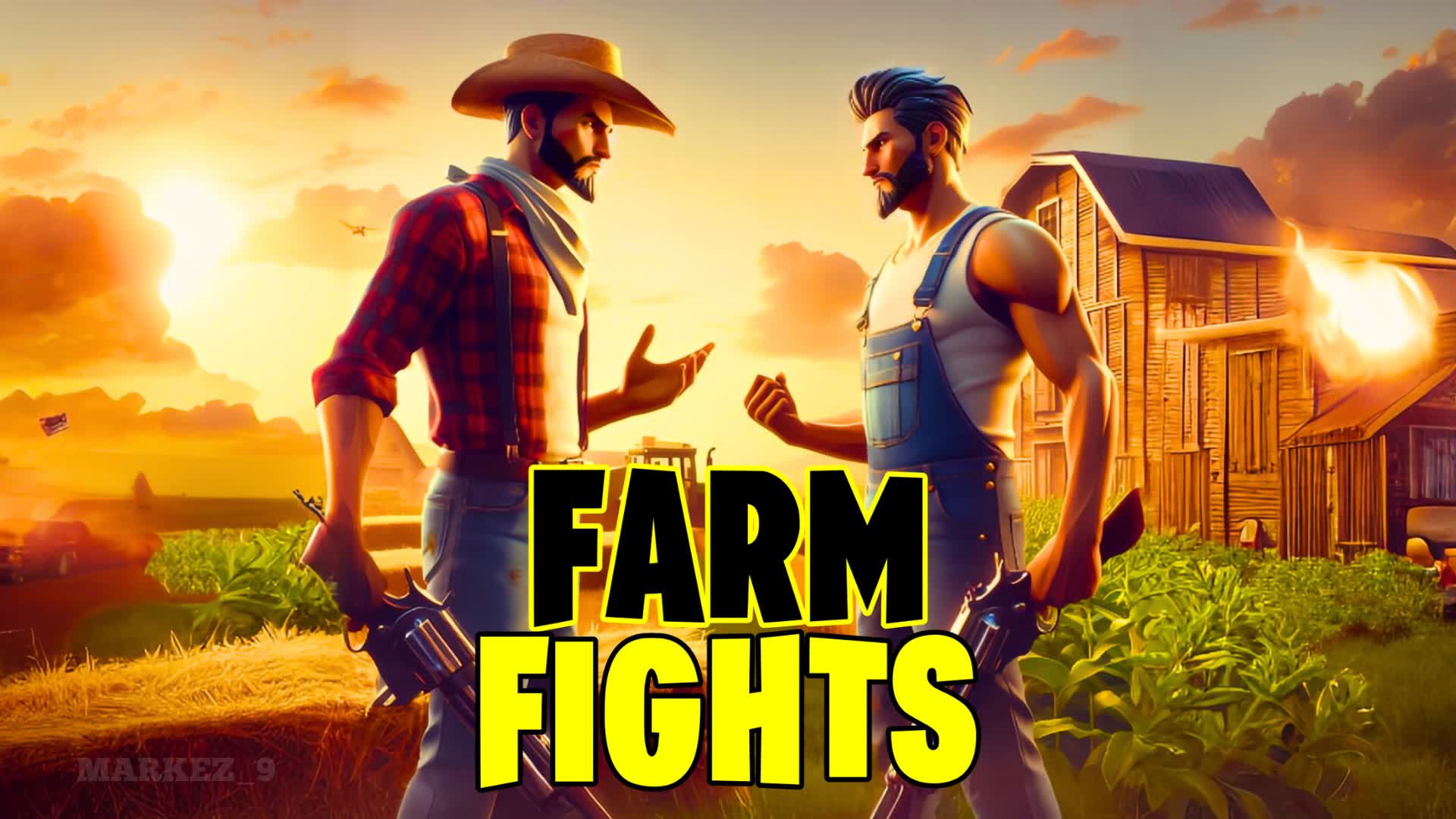 💥 FARM FIGHTS 🔥 [ markez_9 ] – Fortnite Creative Map Code