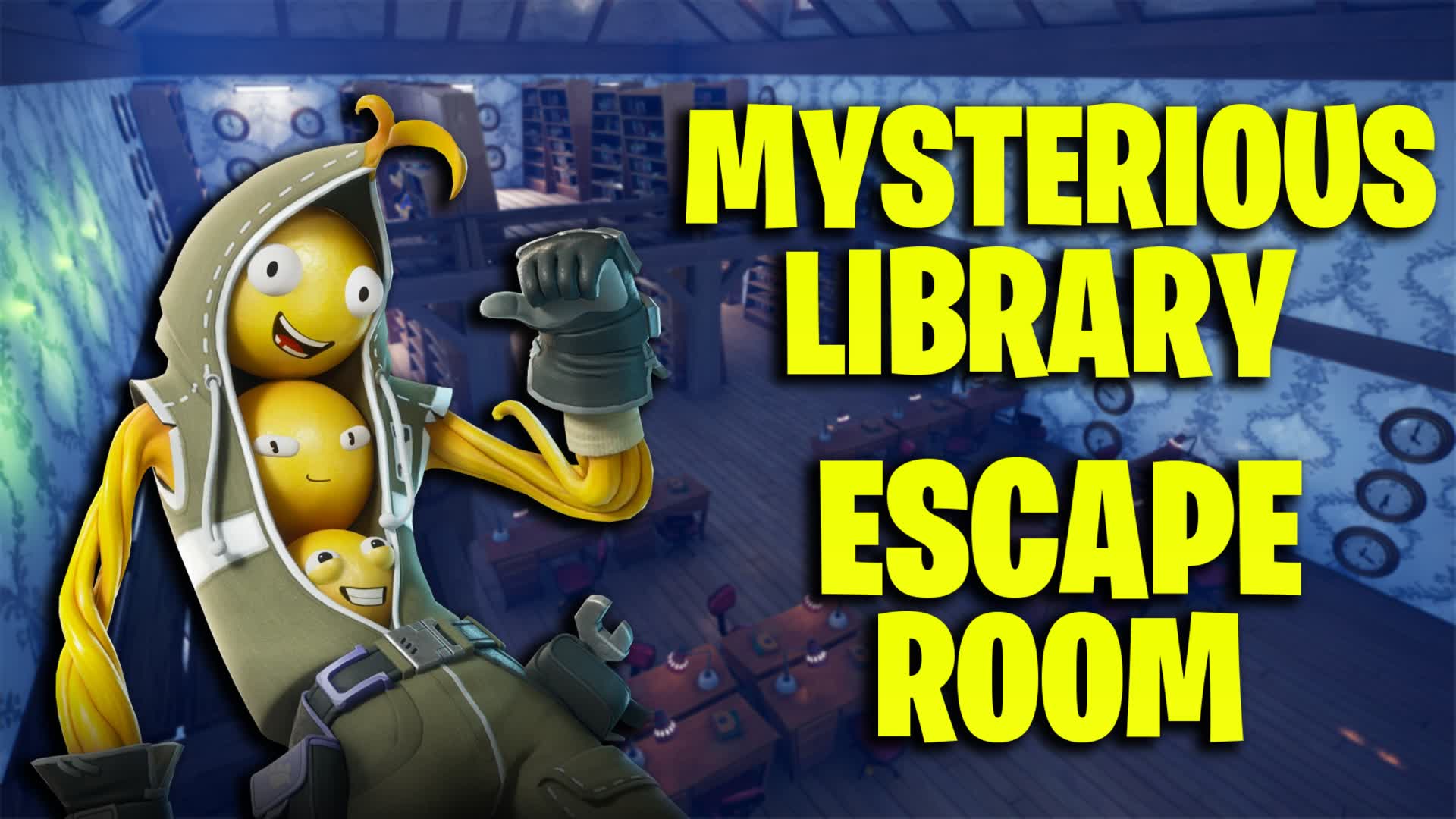 🔎 MYSTERIOUS LIBRARY ESCAPE ROOM 🔎 [ grumpybilli ] – Fortnite Creative ...