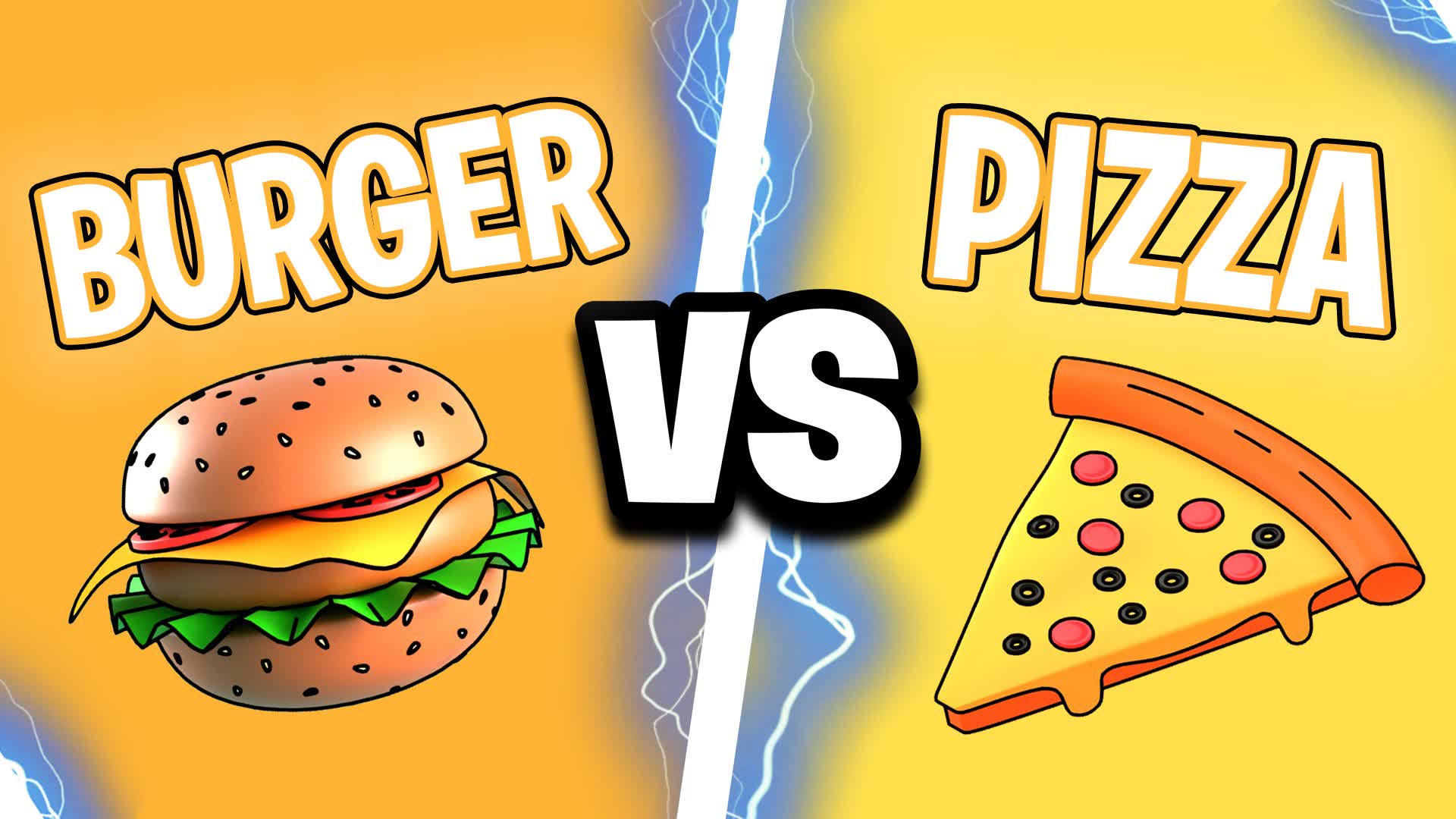 Burger🍔 Vs Pizza🍕 [ fluffybuilds ] – Fortnite Creative Map Code