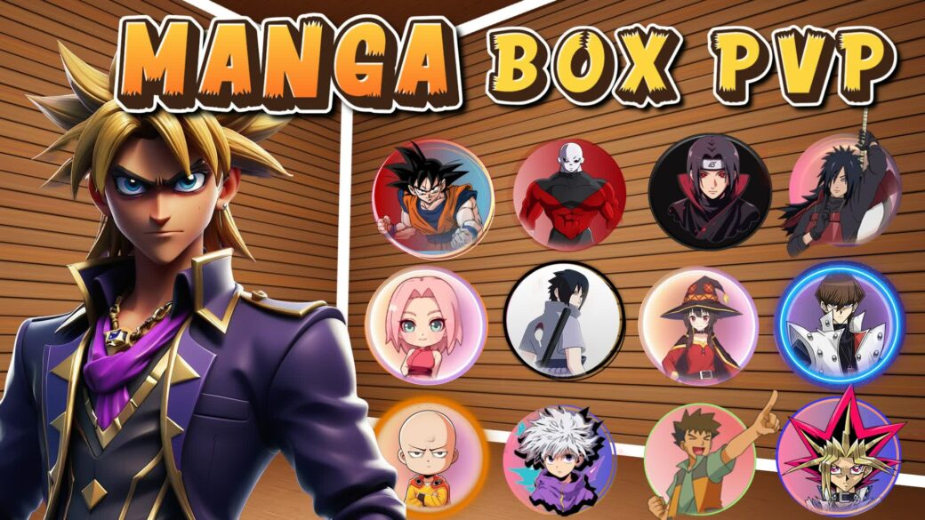 MANGA BOX PVP 📦 [ bambii88 ] – Fortnite Creative Map Code