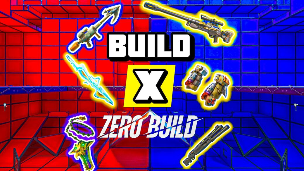 Red vs Blue - BUILD X ZERO BUILD 🔴🔵 [ memerxd ] – Fortnite Creative Map ...