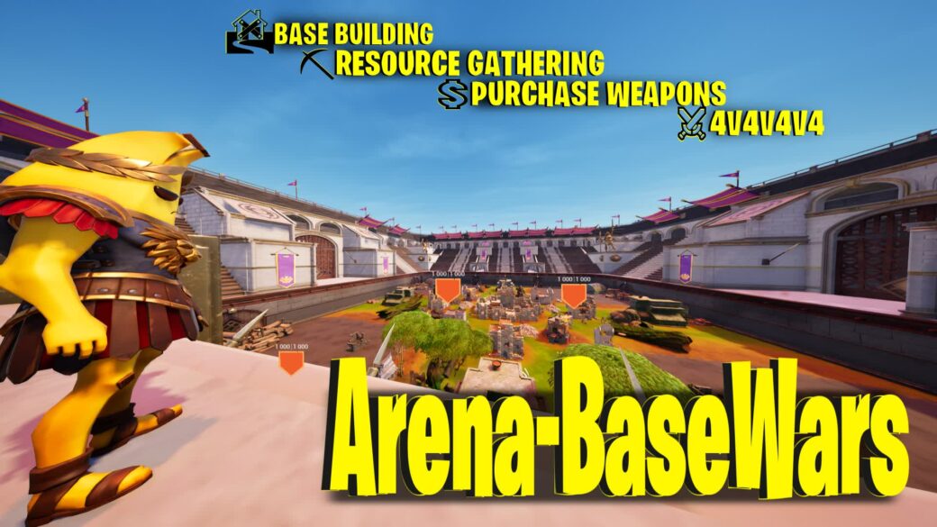 Arena-BaseWars [ orealy ] – Fortnite Creative Map Code