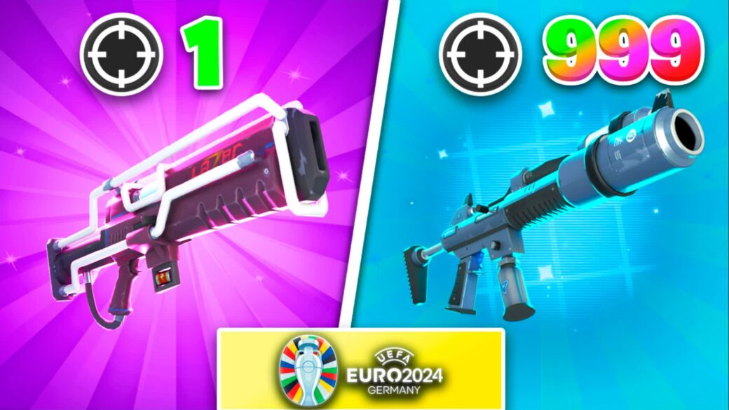 ⭐EURO 2024⭐INFINITE GUN GAME🔫 [ uefn1 ] – Fortnite Creative Map Code
